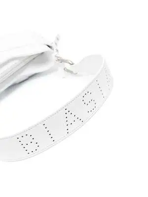 BIASIA Y2k Leather Shoulder Bag - White