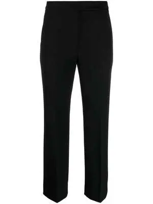 Tory Burch Cropped Wool Tailored Trousers