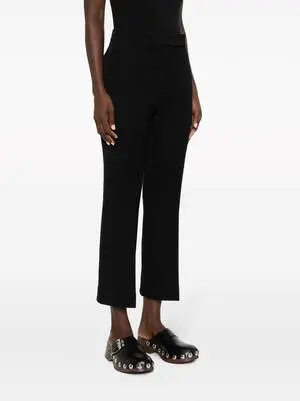 Tory Burch Cropped Wool Tailored Trousers