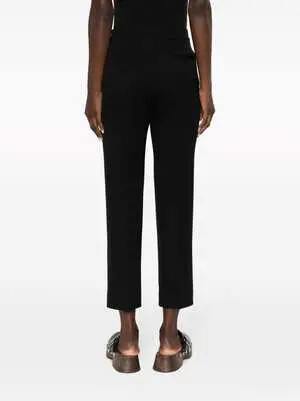 Tory Burch Cropped Wool Tailored Trousers