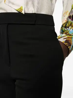 Tory Burch Cropped Wool Tailored Trousers