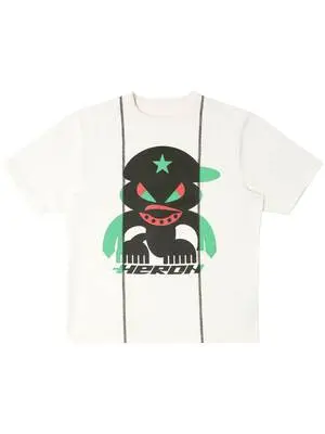 Heron Preston Monster Tape Cotton T-shirt - White