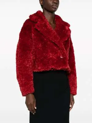 Herno Faux-fur Cropped Jacket