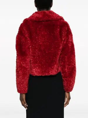Herno Faux-fur Cropped Jacket