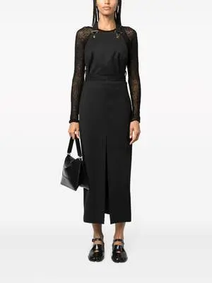PATOU Virgin Wool-blend Pinafore Dress