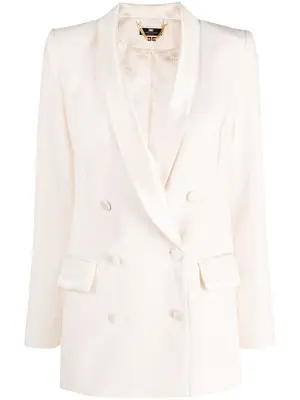 Elisabetta Franchi Textured Blazers For Women