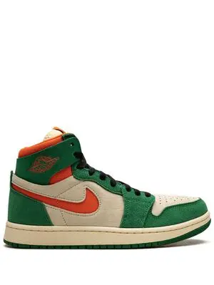 JORDAN Air 1 High Zoom Cmft 2 Pine Sneakers - Green
