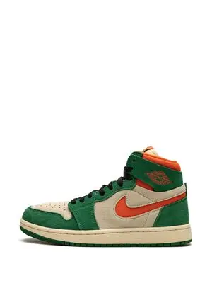 JORDAN Air 1 High Zoom Cmft 2 Pine Sneakers - Green