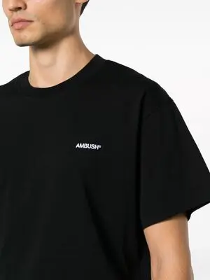 AMBUSH Logo-embroidered Crew-neck T-shirt