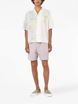 John Elliott Floral-print Short-sleeve Shirt