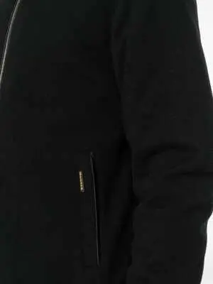 MOORER Brigno-mrw Zip-up Hooded Jacket - Black