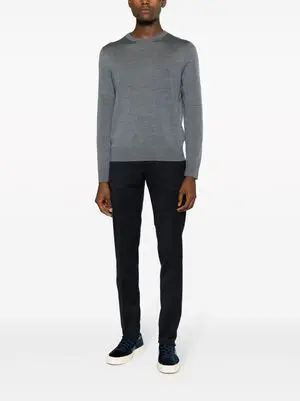 Michael Kors Crew-neck Merino Wool Jumper - Grey