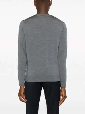 Michael Kors Crew-neck Merino Wool Jumper - Grey