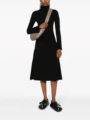 JOSEPH Roll-neck Midi Dress