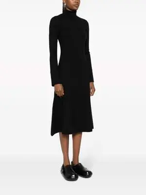 JOSEPH Roll-neck Midi Dress