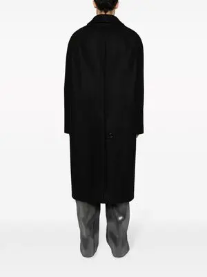 COURREGES Single-breasted Wool-blend Coat