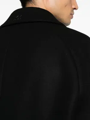 COURREGES Single-breasted Wool-blend Coat