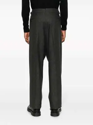 Ralph Lauren Purple Label Straight-leg Tailored Trousers - Grey