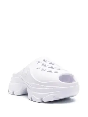 Adidas By Stella McCartney Logo-embossed Clogs - White