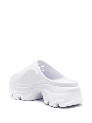 Adidas By Stella McCartney Logo-embossed Clogs - White