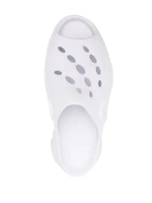 Adidas By Stella McCartney Logo-embossed Clogs - White