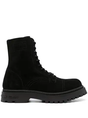 Tommy Hilfiger Lace-up Suede Boots