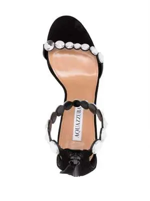 AQUAZZURA Maxi Tequila 110mm Crystal-embellished Sandals
