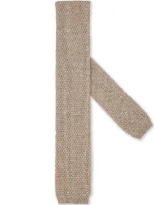 Zegna Zegna Oasi Cashmere Tie Neutrals