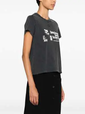 COURREGES Resistance Destroyed T-shirt