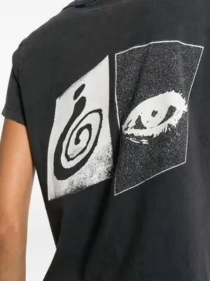 COURREGES Resistance Destroyed T-shirt