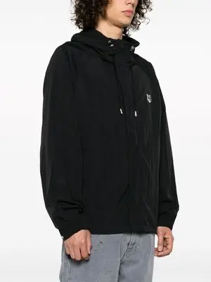Maison Kitsuné Fox Head-patch Hooded Windbreaker