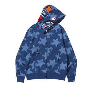 Bape Drawstring Sweatshirts Hoodies For Men