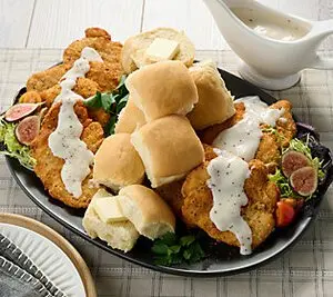 HEARTLAND FRESH 5-oz Chicken Fried Chicken W/ Rolls &gravy - One-color