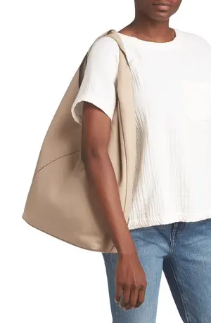 MALI + LILI Katie Oversize Recycled Vegan Leather Hobo Bag