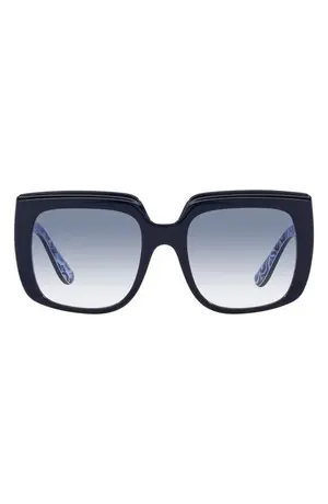 Dolce & Gabbana Dolce&Gabbana 54mm Square Sunglasses Blue