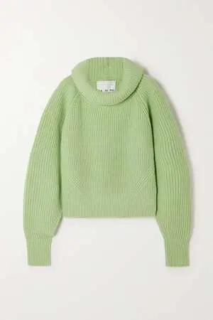 Sasuphi Ribbed Wool And Cashmere-blend Turtleneck Sweater