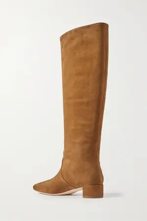 LOEFFLER RANDALL Indy Suede Knee Boots - Brown