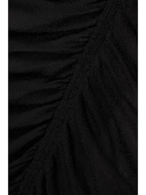 Givenchy Cutout Ruched Stretch-crepe Gown