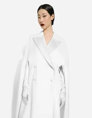 Dolce & Gabbana Double-breasted Wool Cape