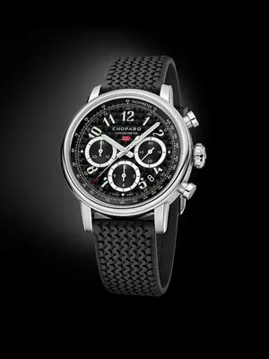 Chopard Classic Racing Stainless Steel & Rubber Watch