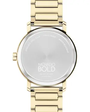 Movado Evolution 2.0 40mm Watch - Gold