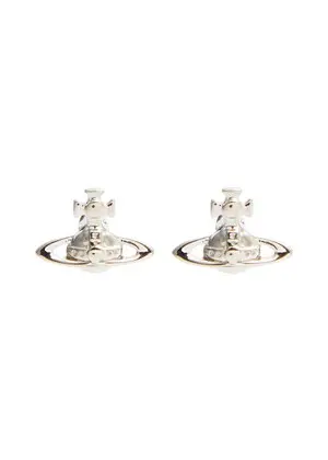 VIVIENNE WESTWOOD Vivienne Westwood Lorelei Orb Stud Earrings Silver