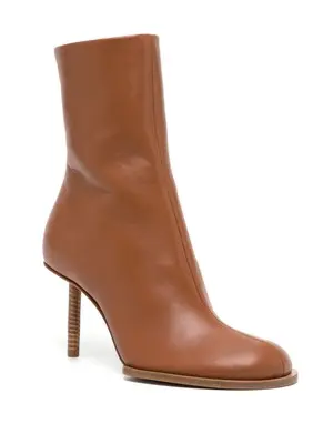 Jacquemus Les Bottines Rond Carré 80mm Boots