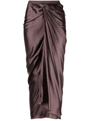 Rick Owens Wrap-design Skirt