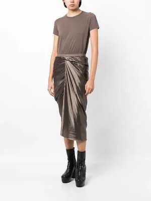 Rick Owens Round-neck T-shirt - Brown