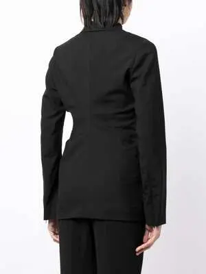 LOW CLASSIC Notched-lapel Cut-out Blazer
