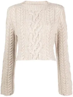LOW CLASSIC Chunky-knit Wool-blend Jumper