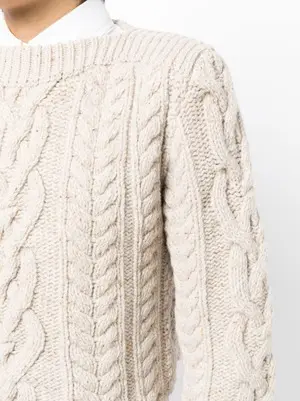 LOW CLASSIC Chunky-knit Wool-blend Jumper