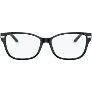 Tiffany & Co. Tiffany & Co. 54mm Rectangular Eyeglasses Black Blue