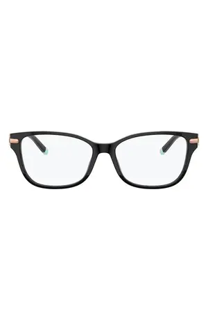 Tiffany & Co. Tiffany & Co. 54mm Rectangular Eyeglasses Black